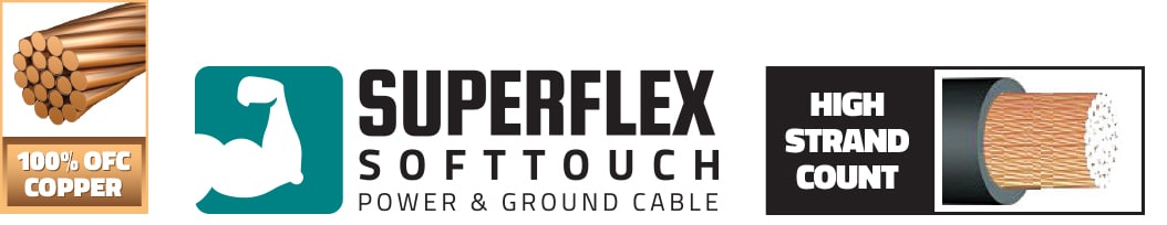 db Link Maxkore MXPW0BL50 Series 0 Gauge 100% Copper Power, Ground Wir ...